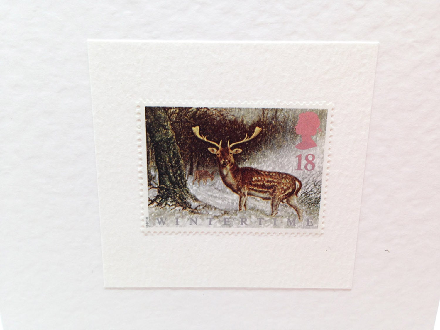 Various Animals Postage Stamp Cards Handmade buy 5 Get | Etsy