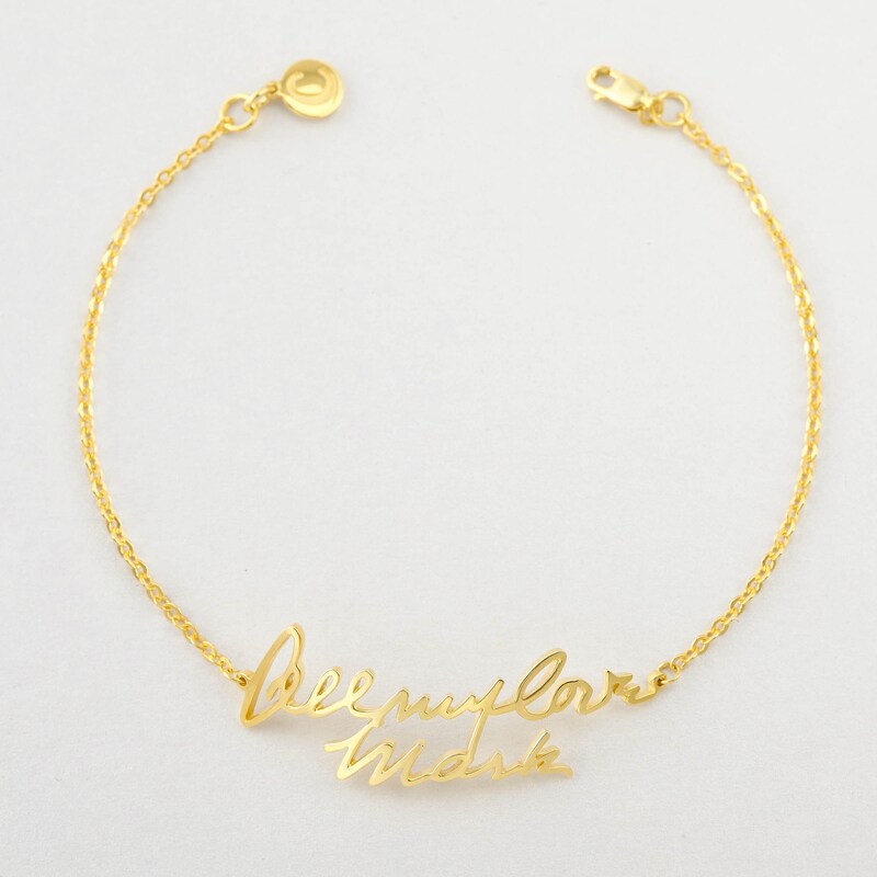 Handwritten Jewelry - Etsy