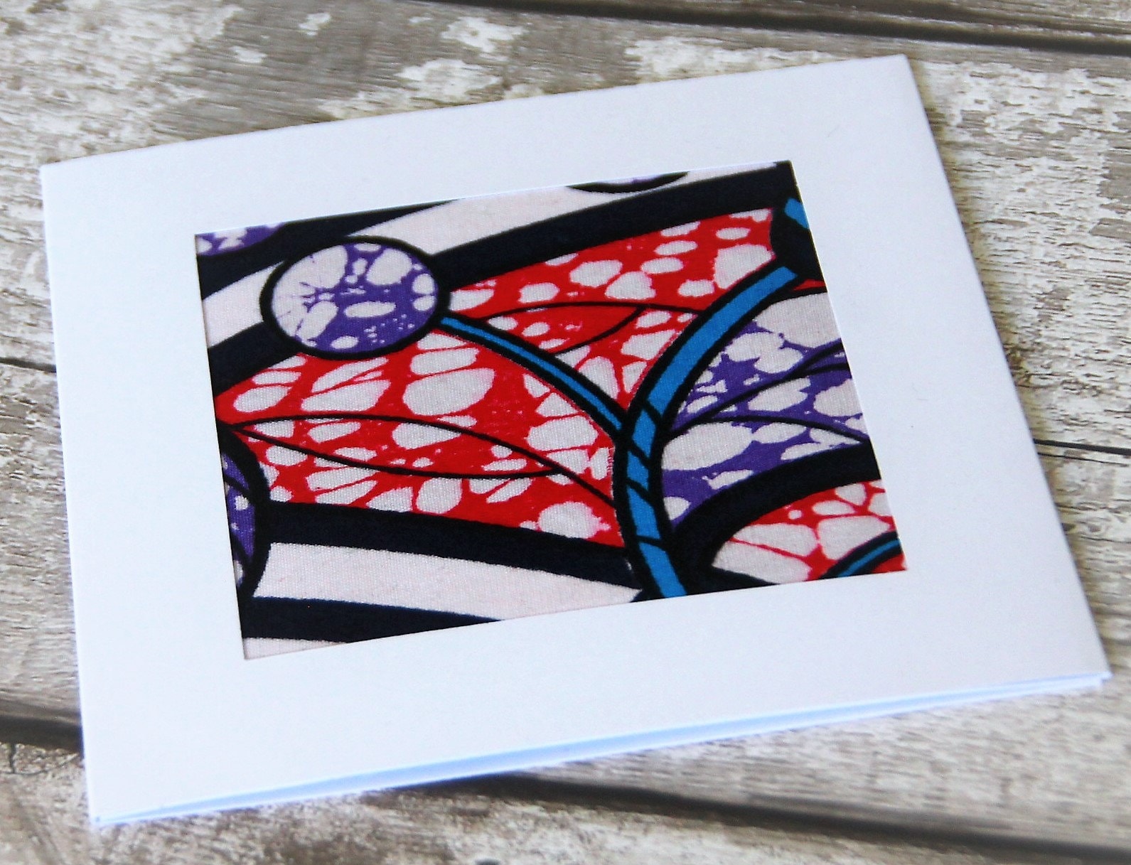 African Print Card African Fabric Greeting Card African - Etsy Denmark