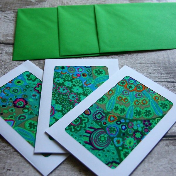 Fabric Greeting Card - Etsy