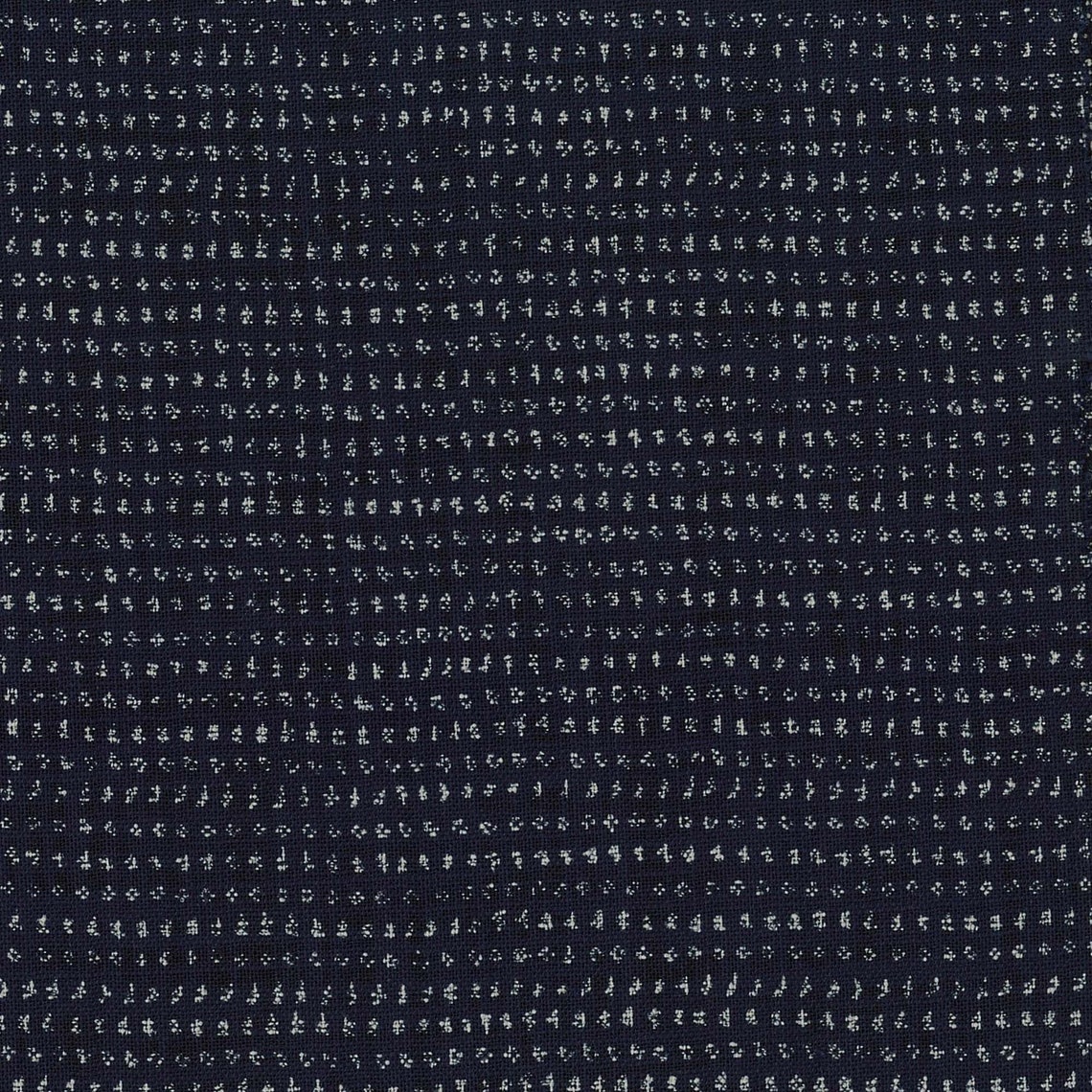 Printed Indigo Fabric Traditional Japanese Pattern 17 100% Cotton 110cm ...