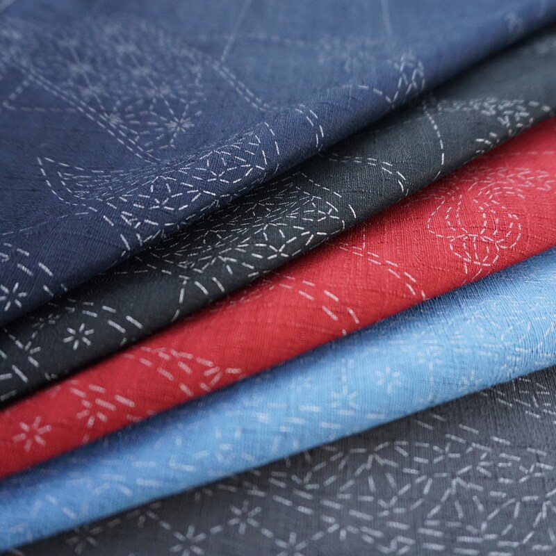 Sashiko Fabric - Etsy