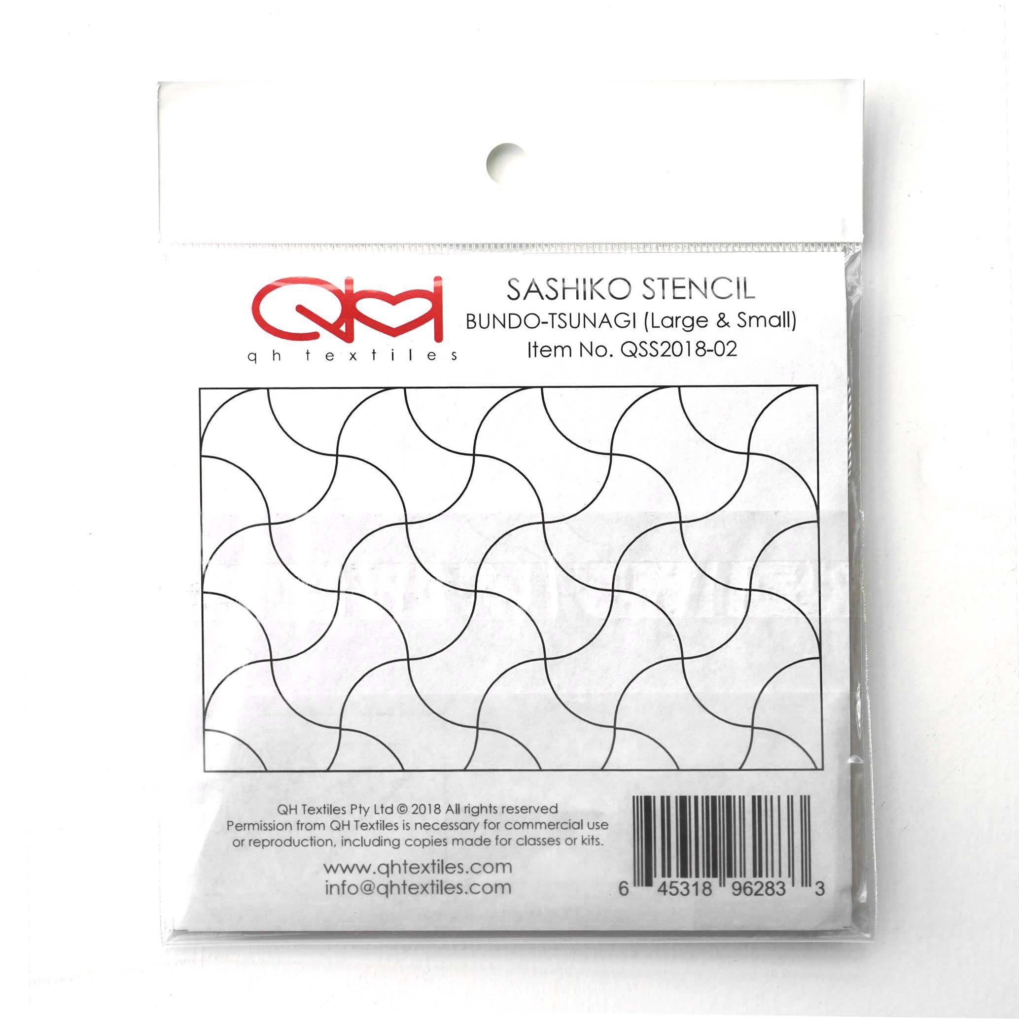 Sashiko & Embroidery Stencil Bundo-tsunagi - Etsy