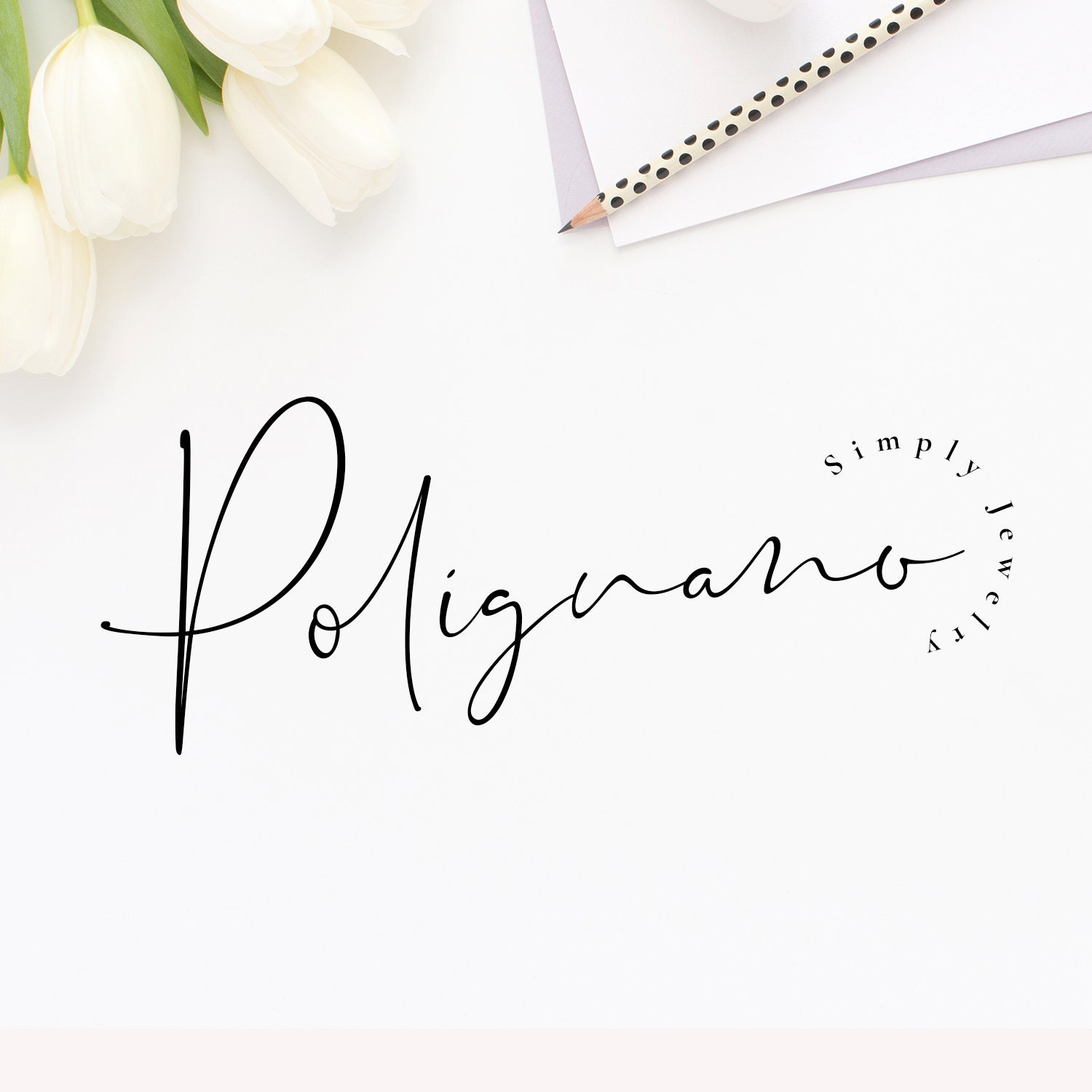 Calligraphy Logo Design Premade Logo Text Only Logo Watermark Logo ...