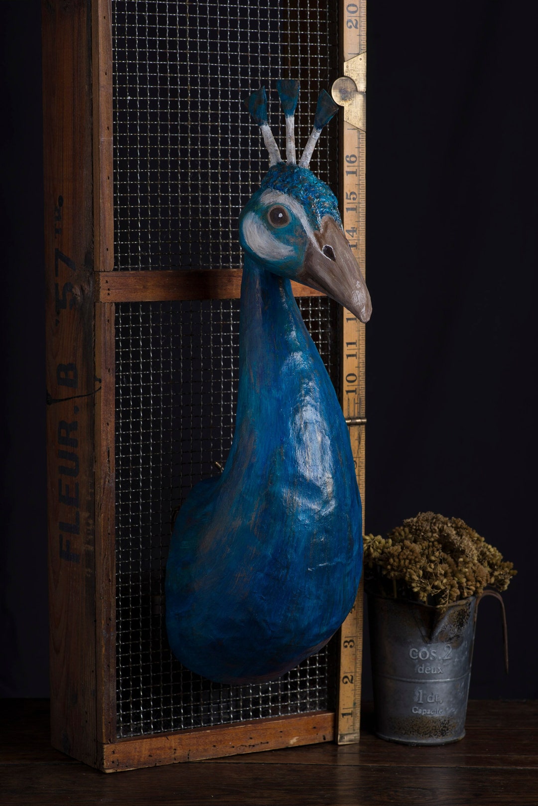 PRE-ORDER Peacock Paper Mache - Etsy