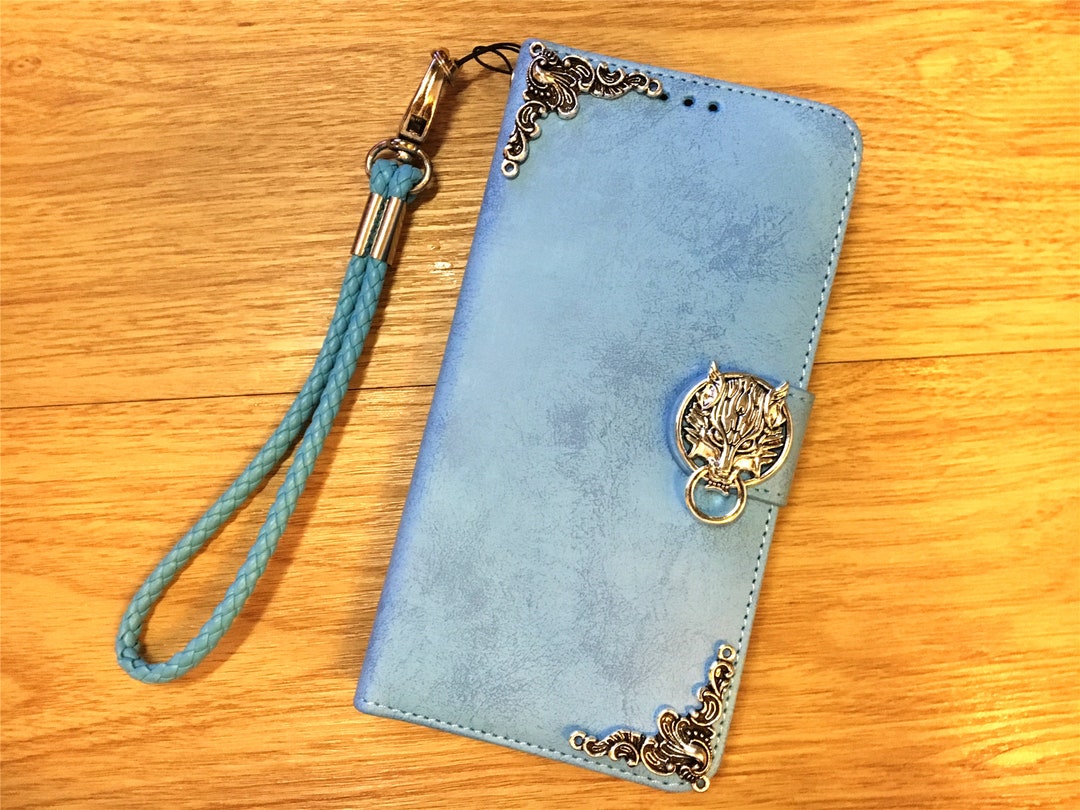 Final Fantasy 7 Cloudy Wolf Removable Wallet Case for iPhone - Etsy
