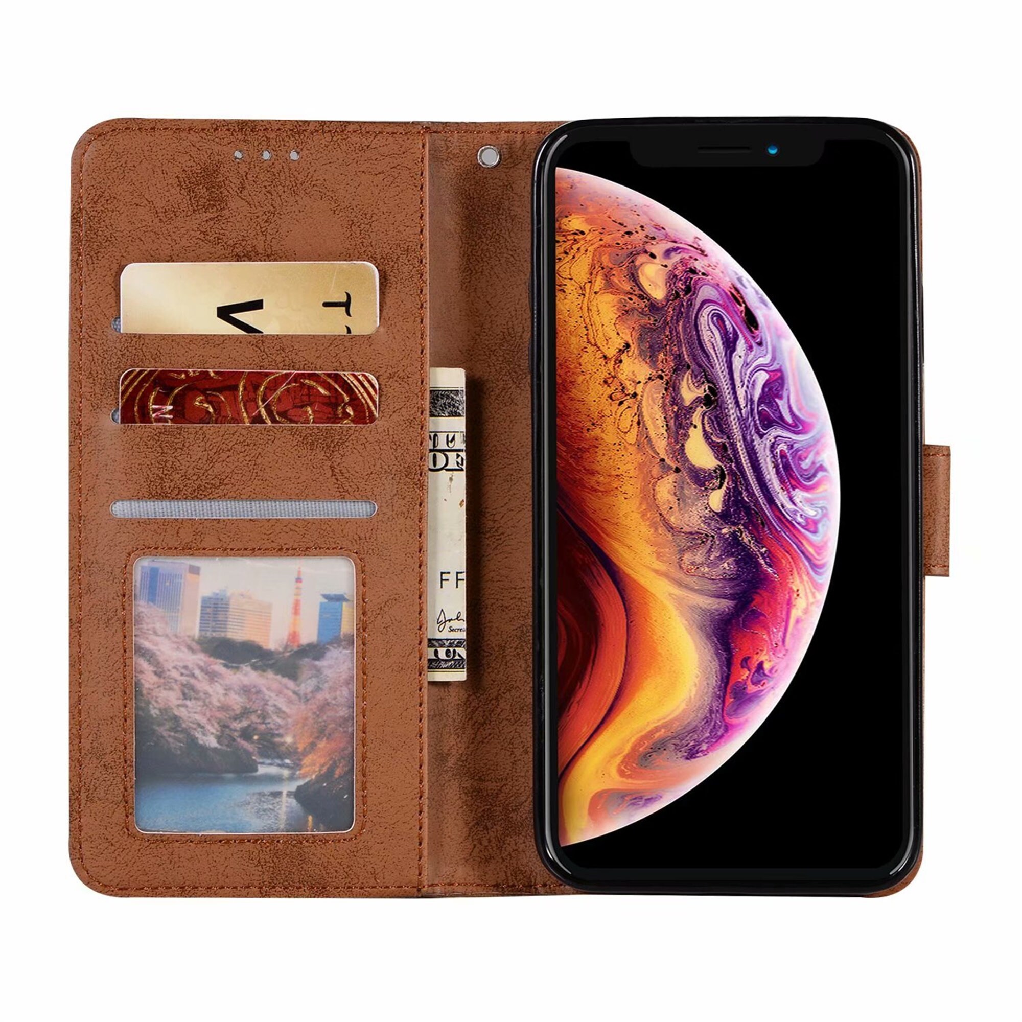 Triquetra Symbol Celtic Knot Removable Wallet Leather Magnetic | Etsy