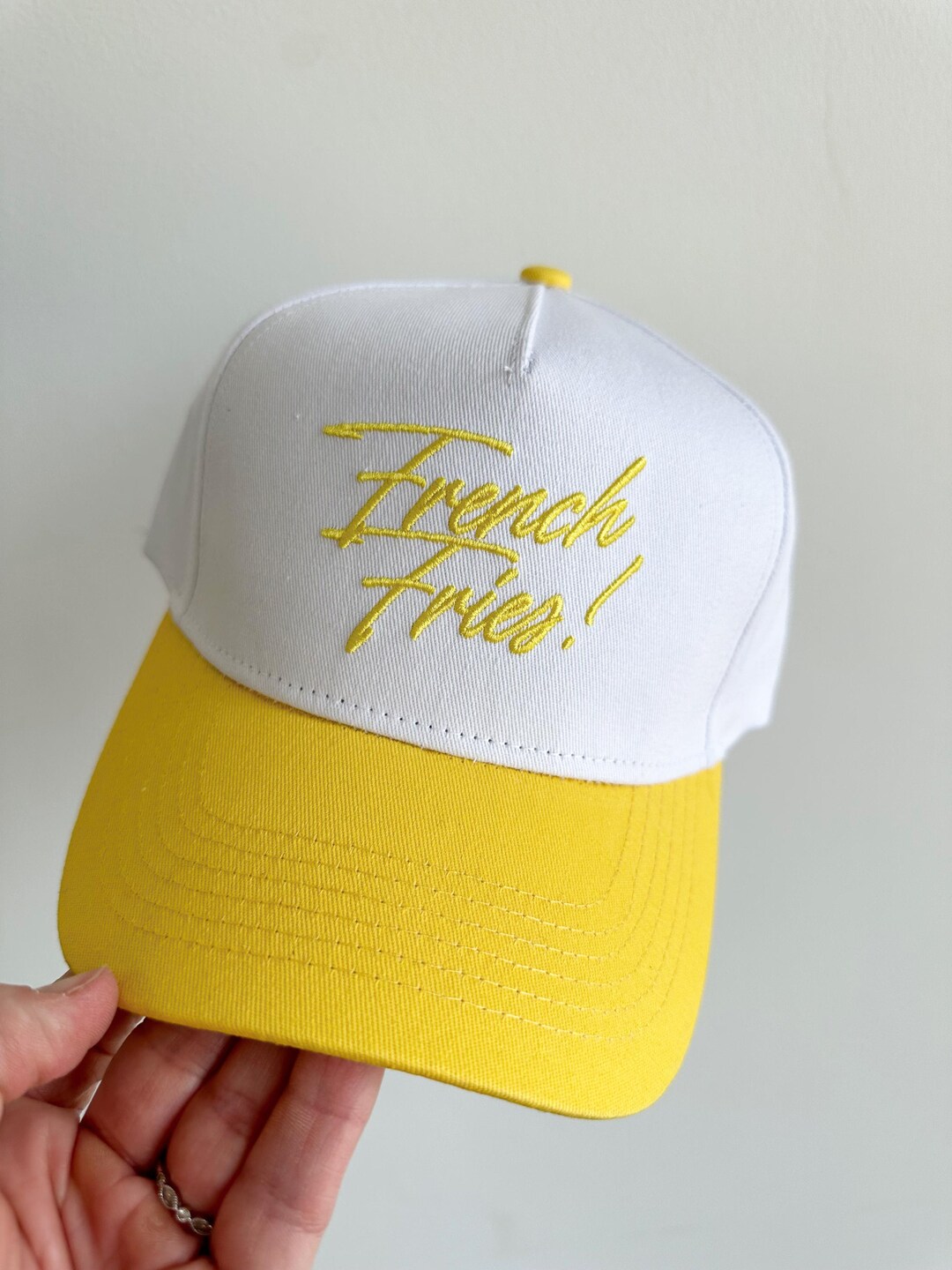 French Fries Vintage Trucker Hat - Etsy