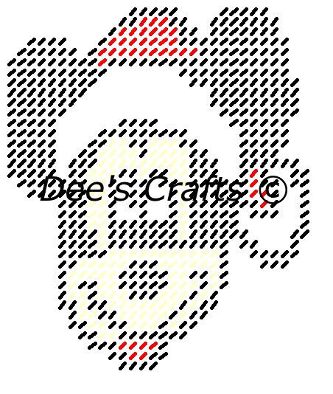 MICKEY MOUSE - Head Shot - Christmas Collection - Tissue Box Cover ...