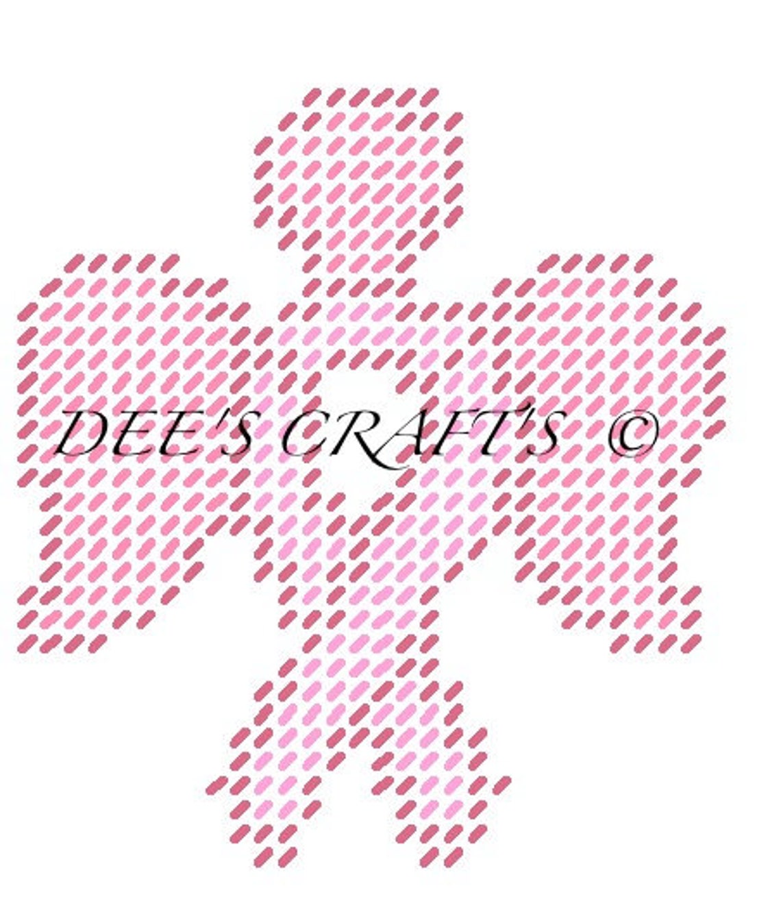 ANGEL RIBBON Cancer Collection Tissue Box Cover Plastic Canvas Pattern ...