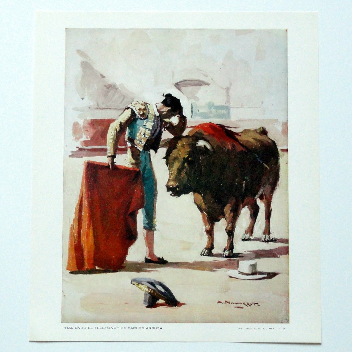 Vintage Bullfight Posters Set of 10 Genuine 1950's | Etsy