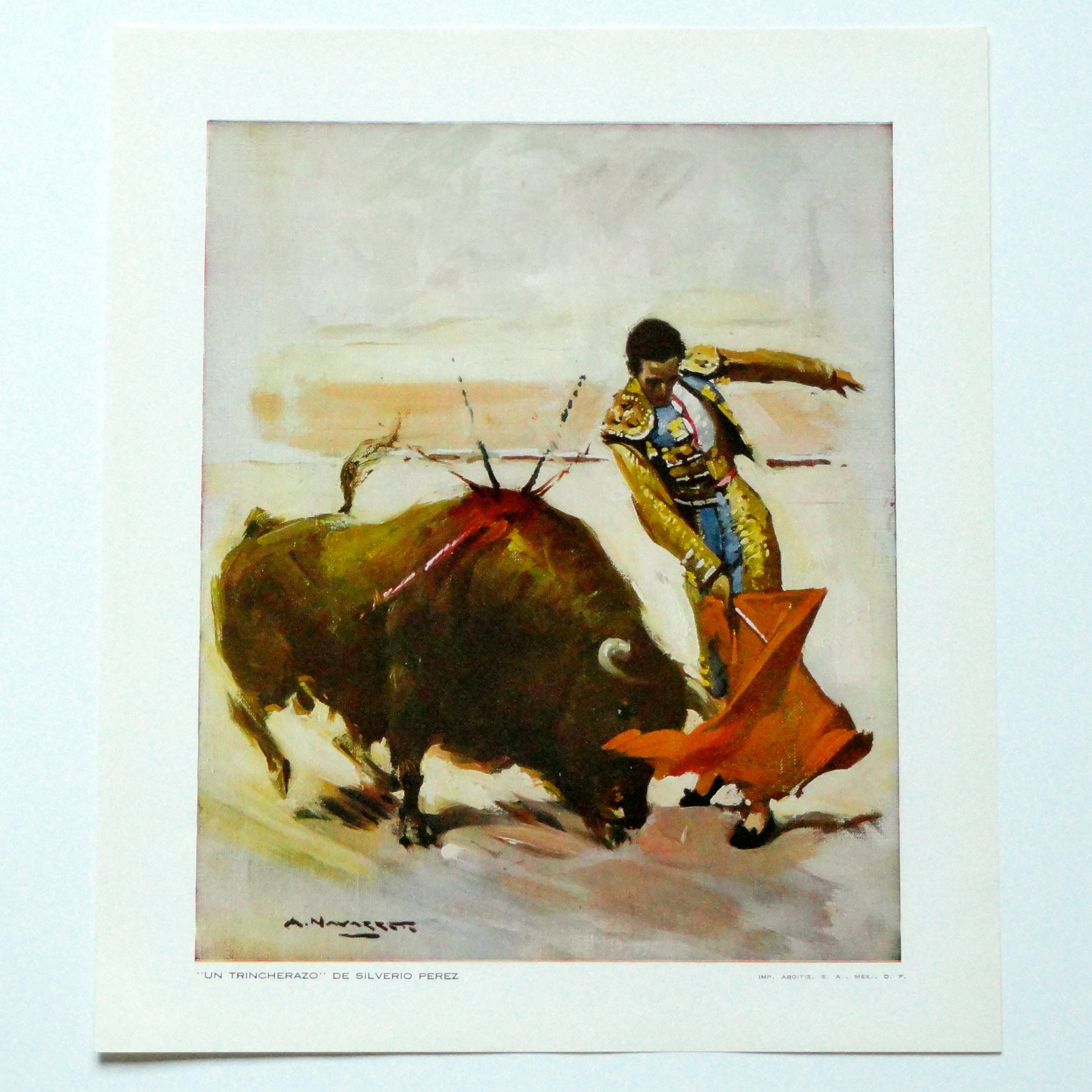 Vintage Bullfight Posters Set of 10 Genuine 1950's | Etsy