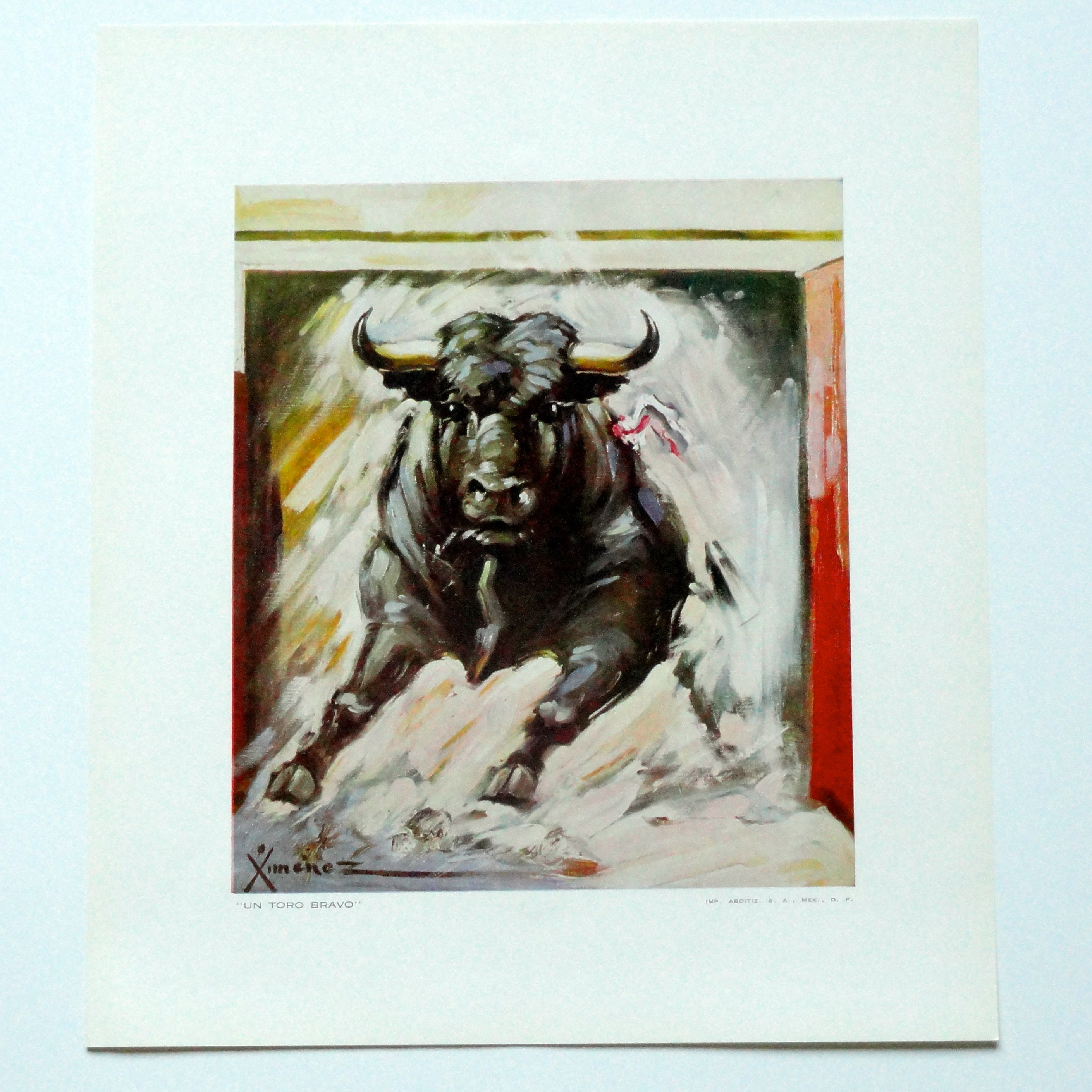 Vintage Bullfight Posters Set of 10 Genuine 1950's - Etsy