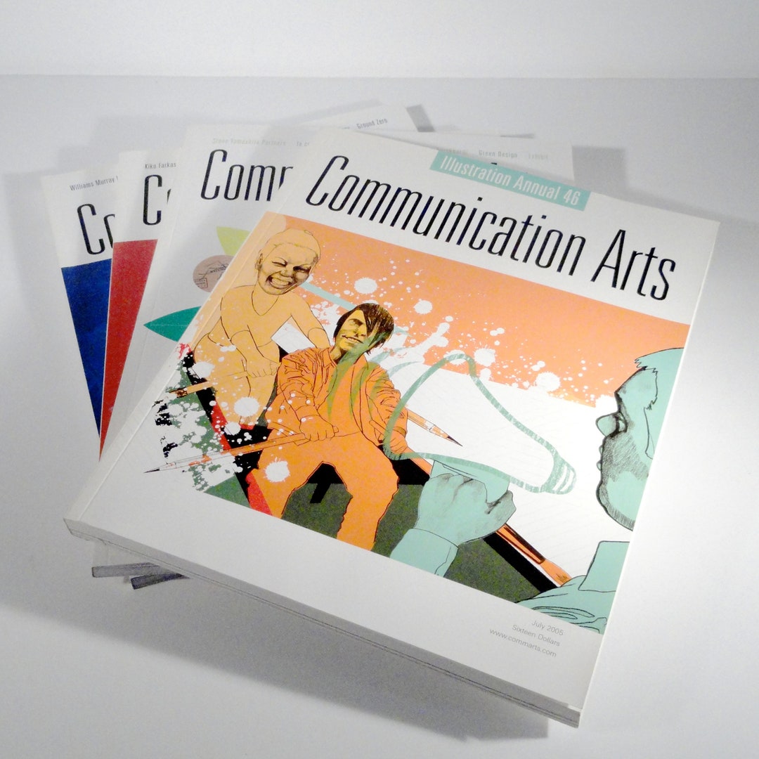 Communication Arts Magazines 2005: Illustration Annual, Green Design - Etsy
