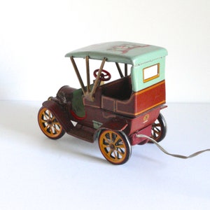 Vintage Litho Tin Toy Model T, Old Timers Automobile, Japanese C1950's ...