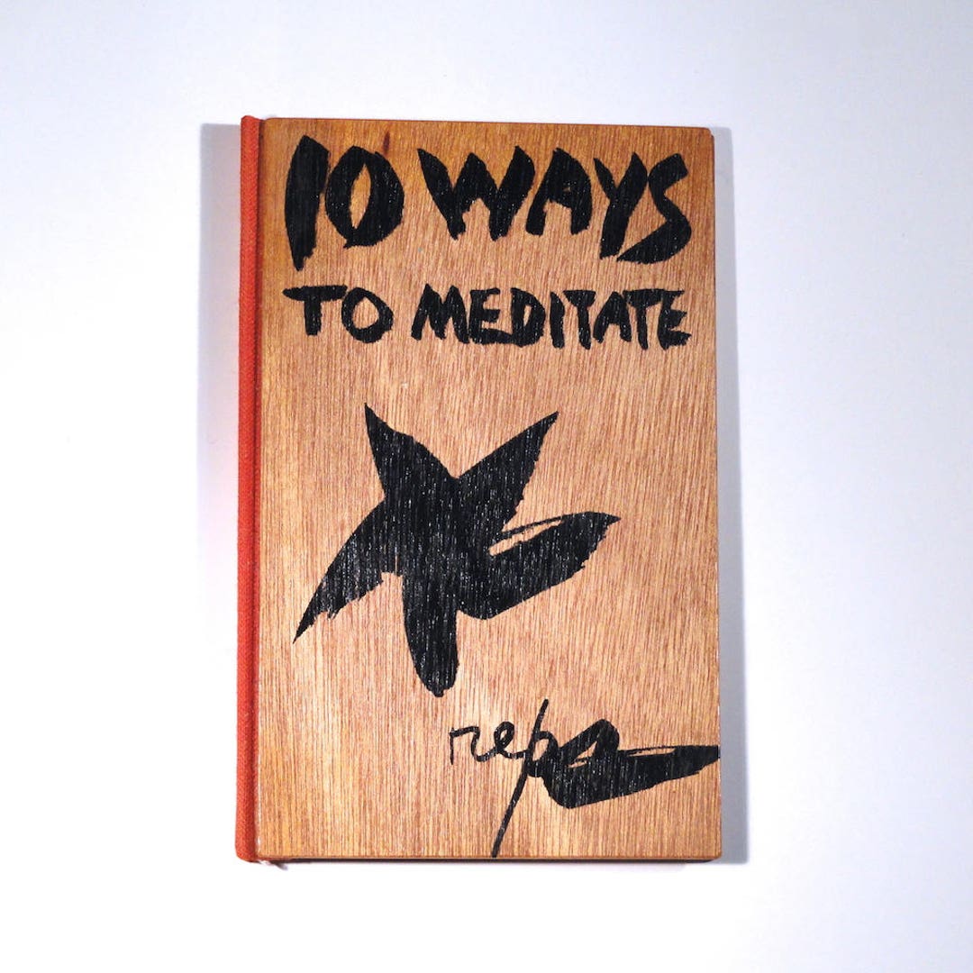 10 Ways to Meditate, by Paul Reps 1974 Mahogany Hardbound - Etsy