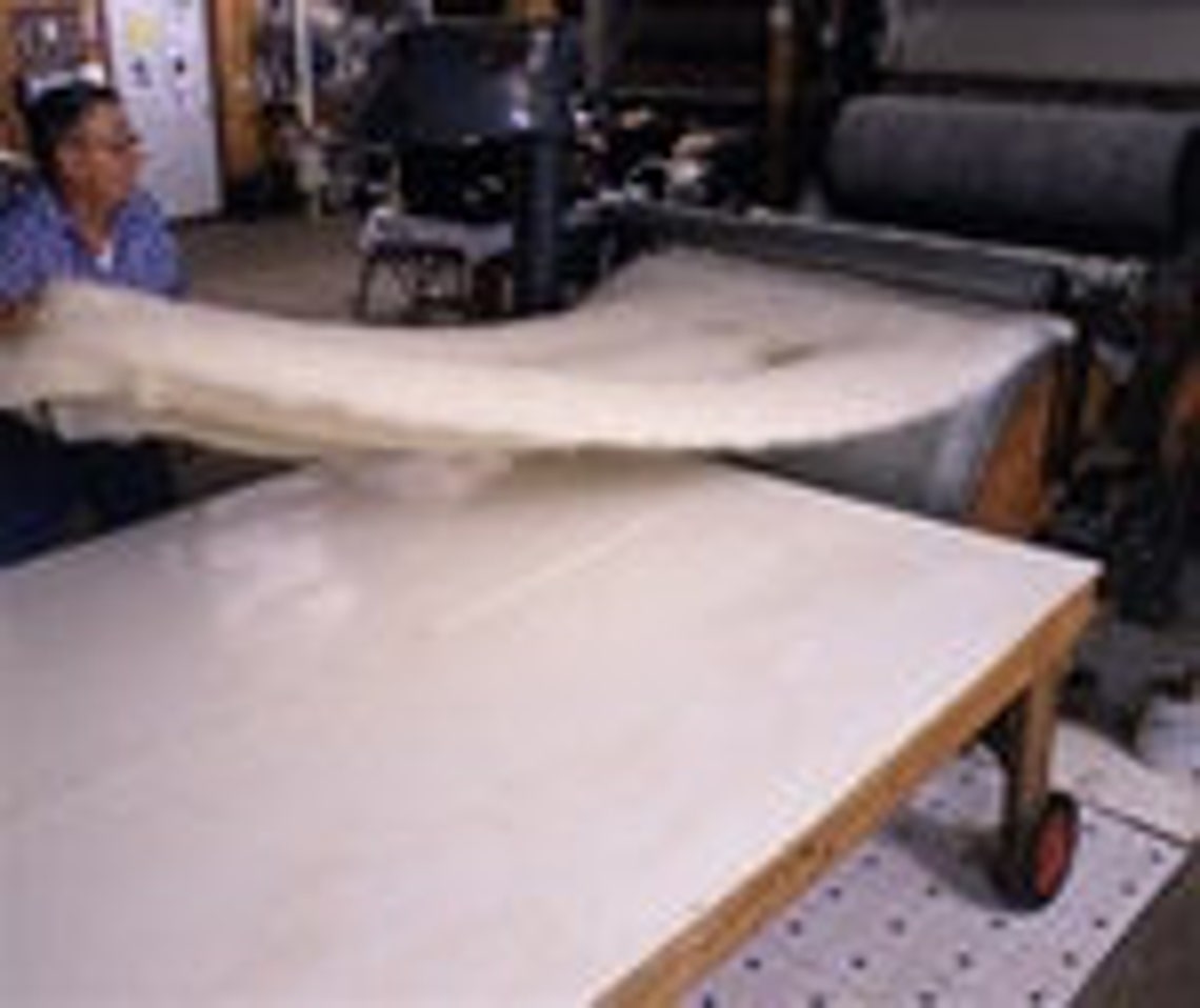 100% Natural Wool Batting, for Quilts and Quilting, Wool Batts for ...