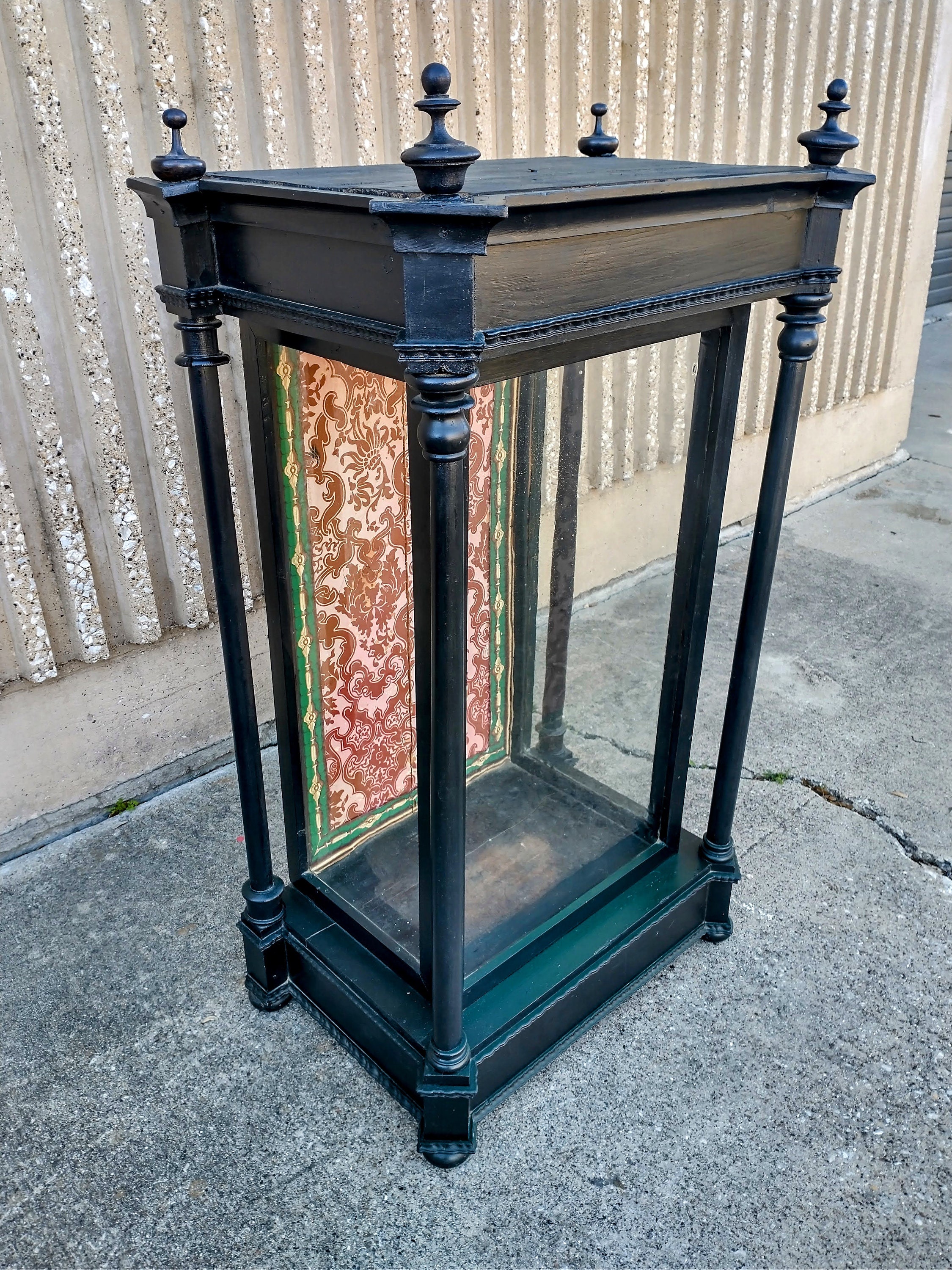 19th Century French Renaissance Neoclassical Gothic Display Cabinet ...