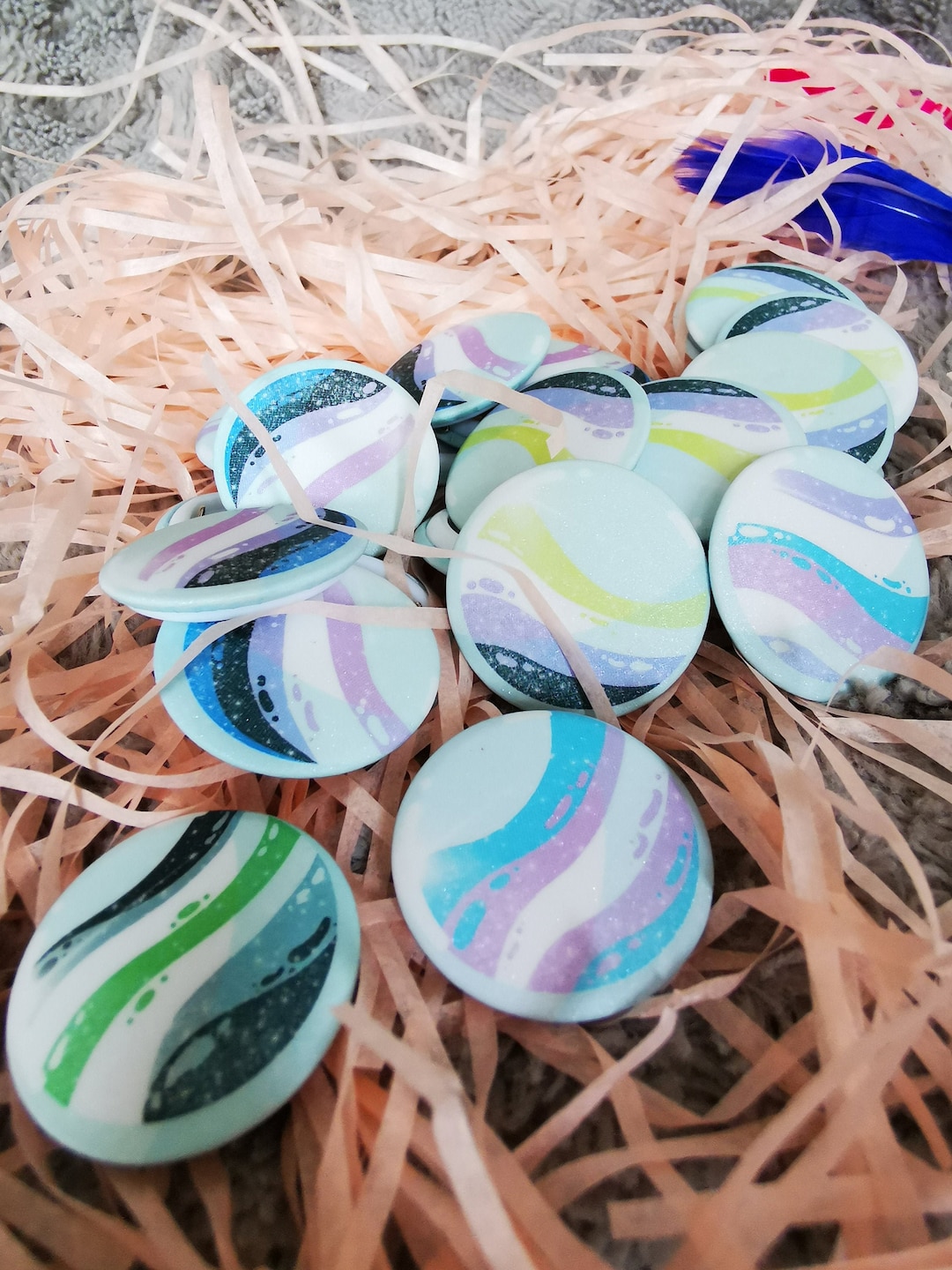 LGBT PRIDE Badges gender Version Matte and Glossy, Transgender Agender ...