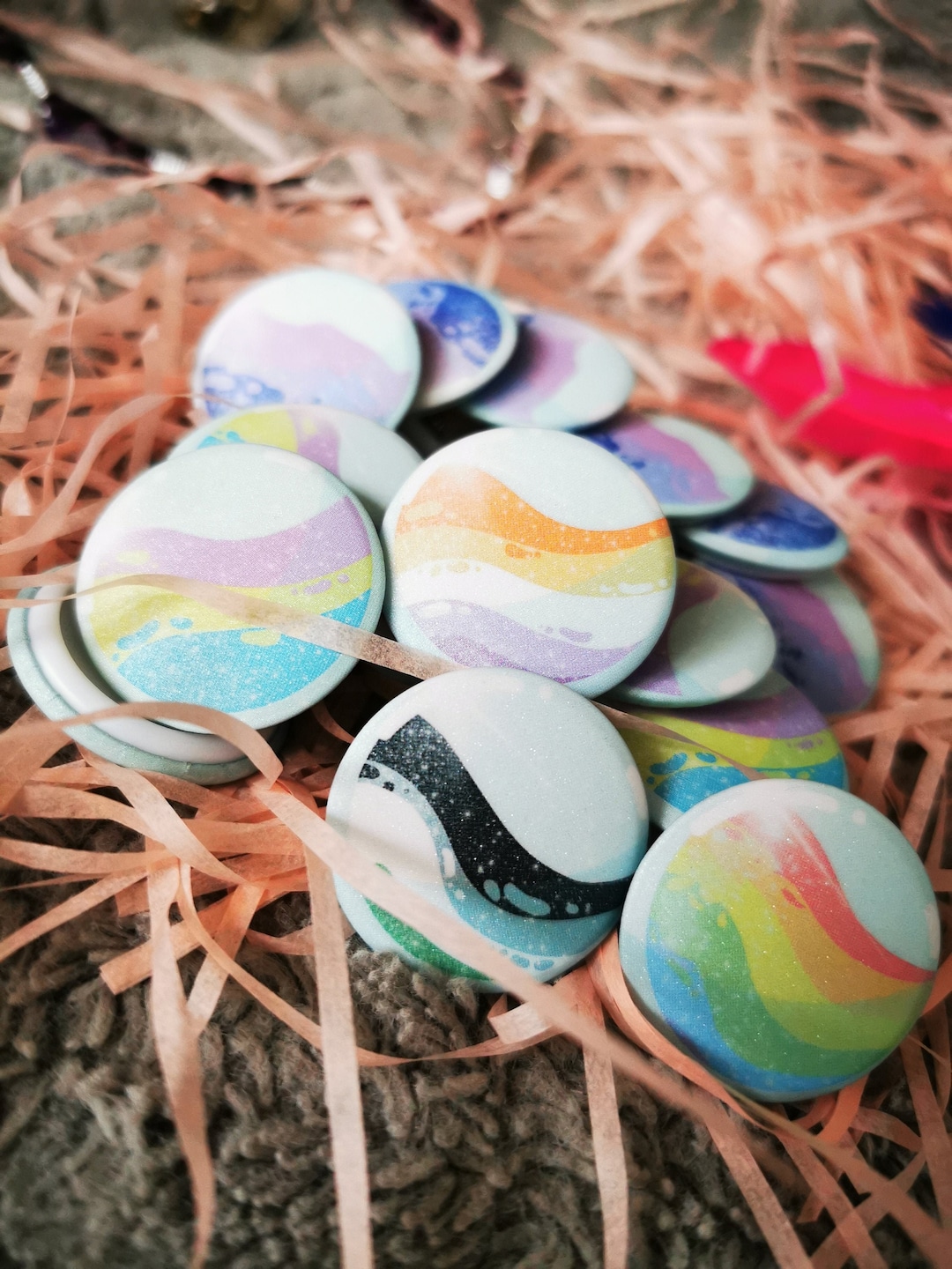 LGBT PRIDE Badges attraction Version Matte and Glossy, Homosexual ...