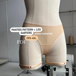 Women’s Panties Sewing Pattern PDF – Easy Lingerie Pattern for ...