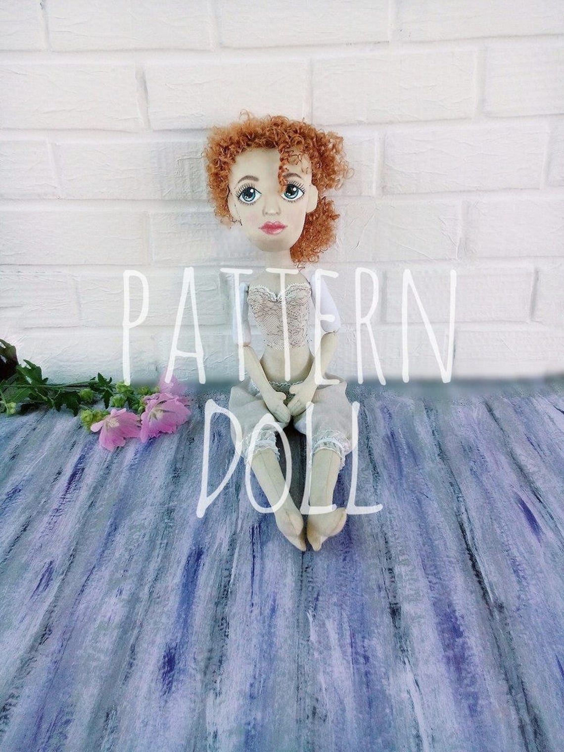 Soft Sculpture Doll Pattern PDF Pattern for Sewing - Etsy