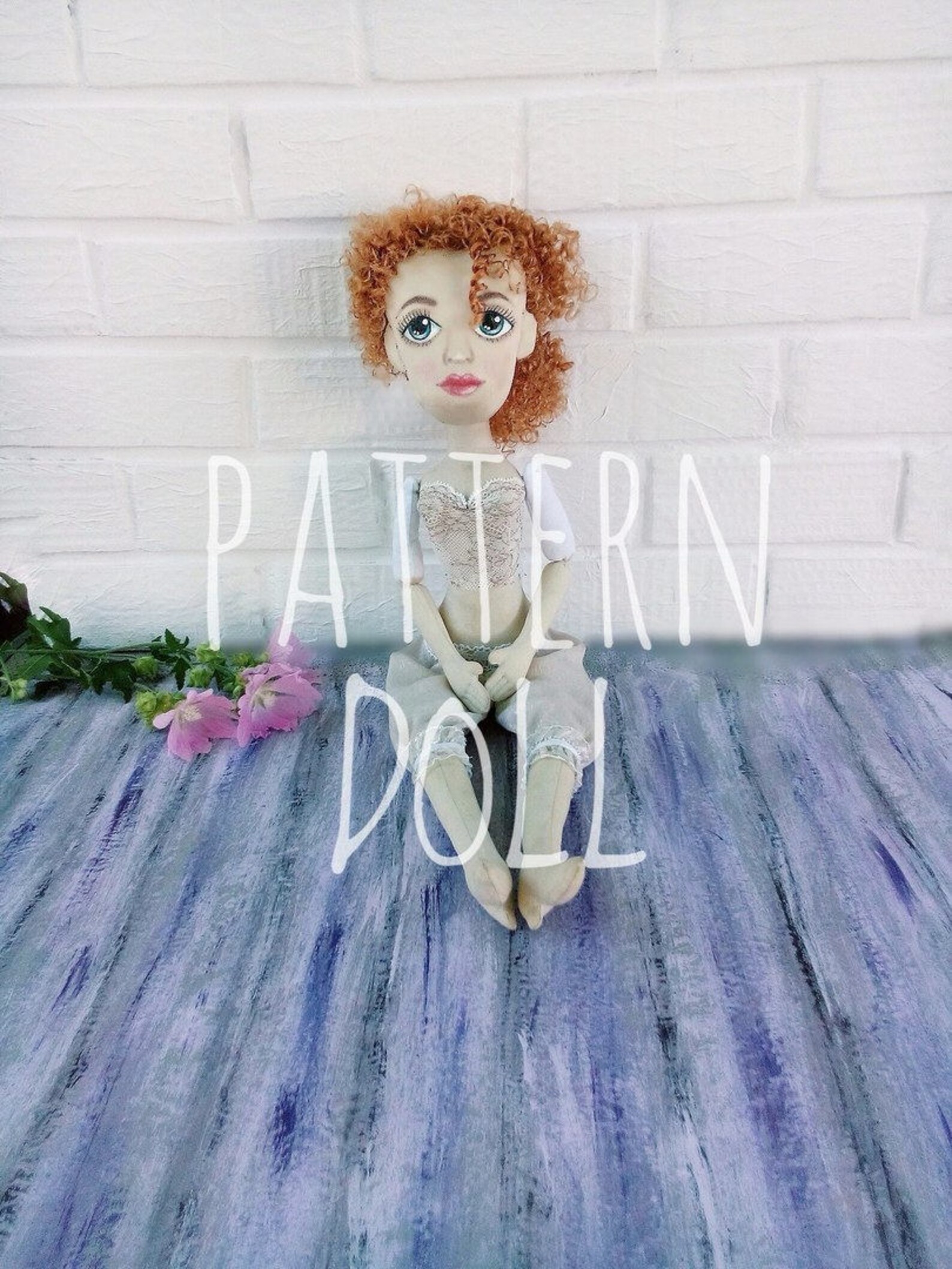 Soft Sculpture Doll Pattern PDF Pattern for Sewing - Etsy