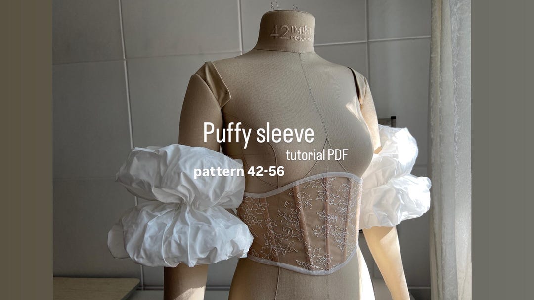 A Set of Patterns for Balloon Sleeves | PDF Pattern Sleeves in Sizes 42 ...