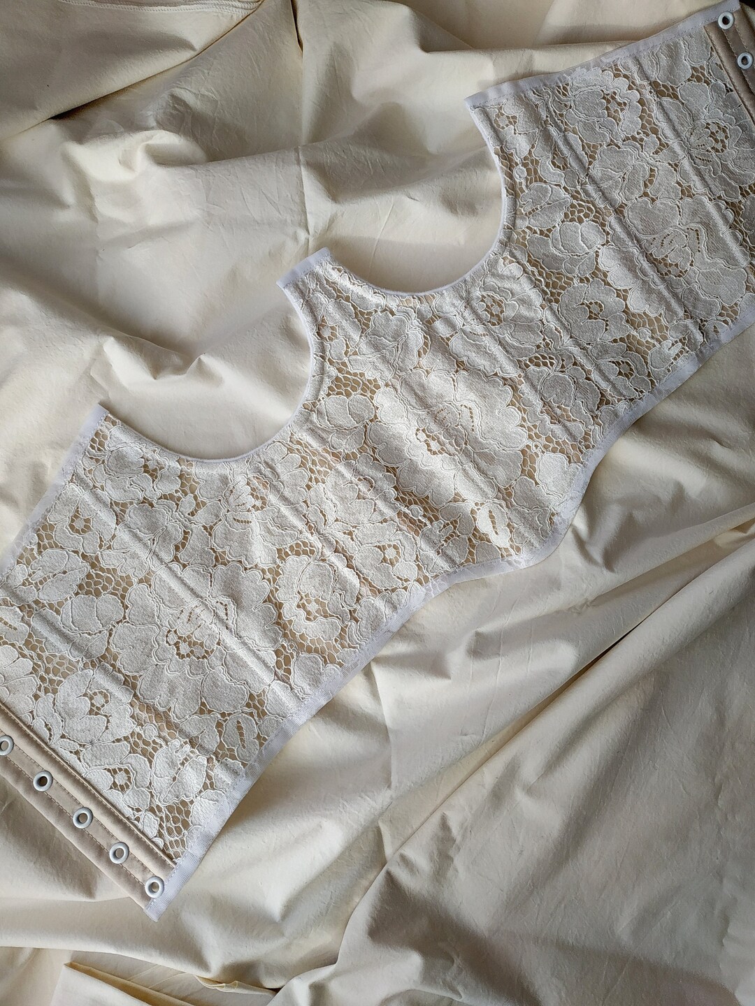 Corset Belt Underbust Corset Custom Corset Lace Corset Top Cupless Bra ...