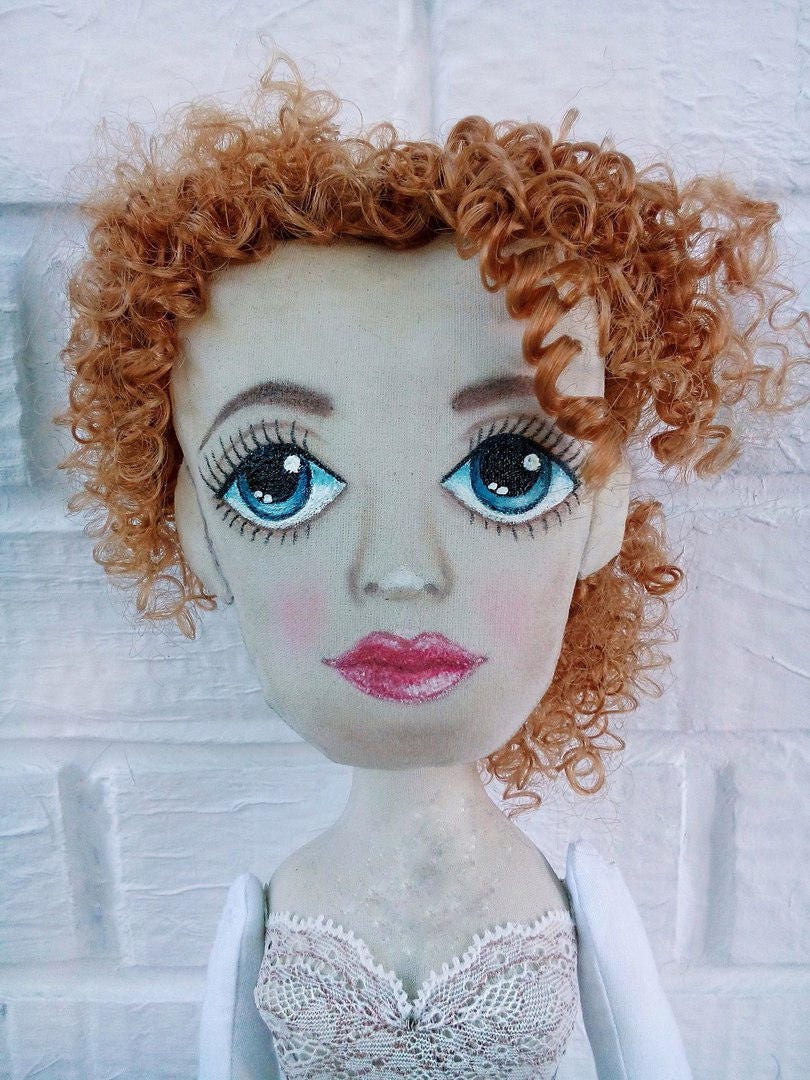 Soft Sculpture Doll Pattern PDF Pattern for Sewing - Etsy