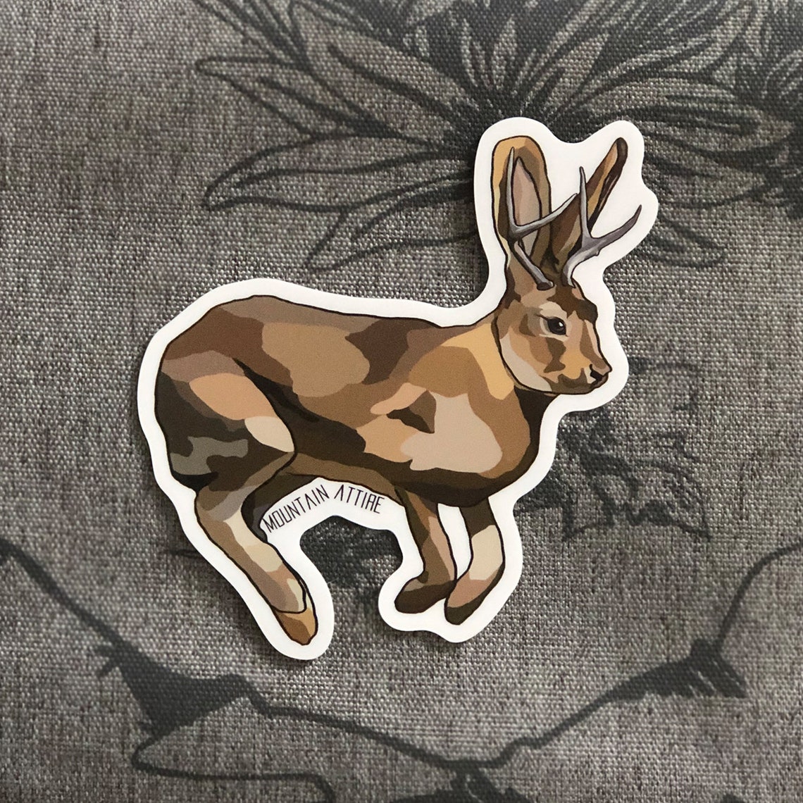 Jackalope Sticker - Etsy