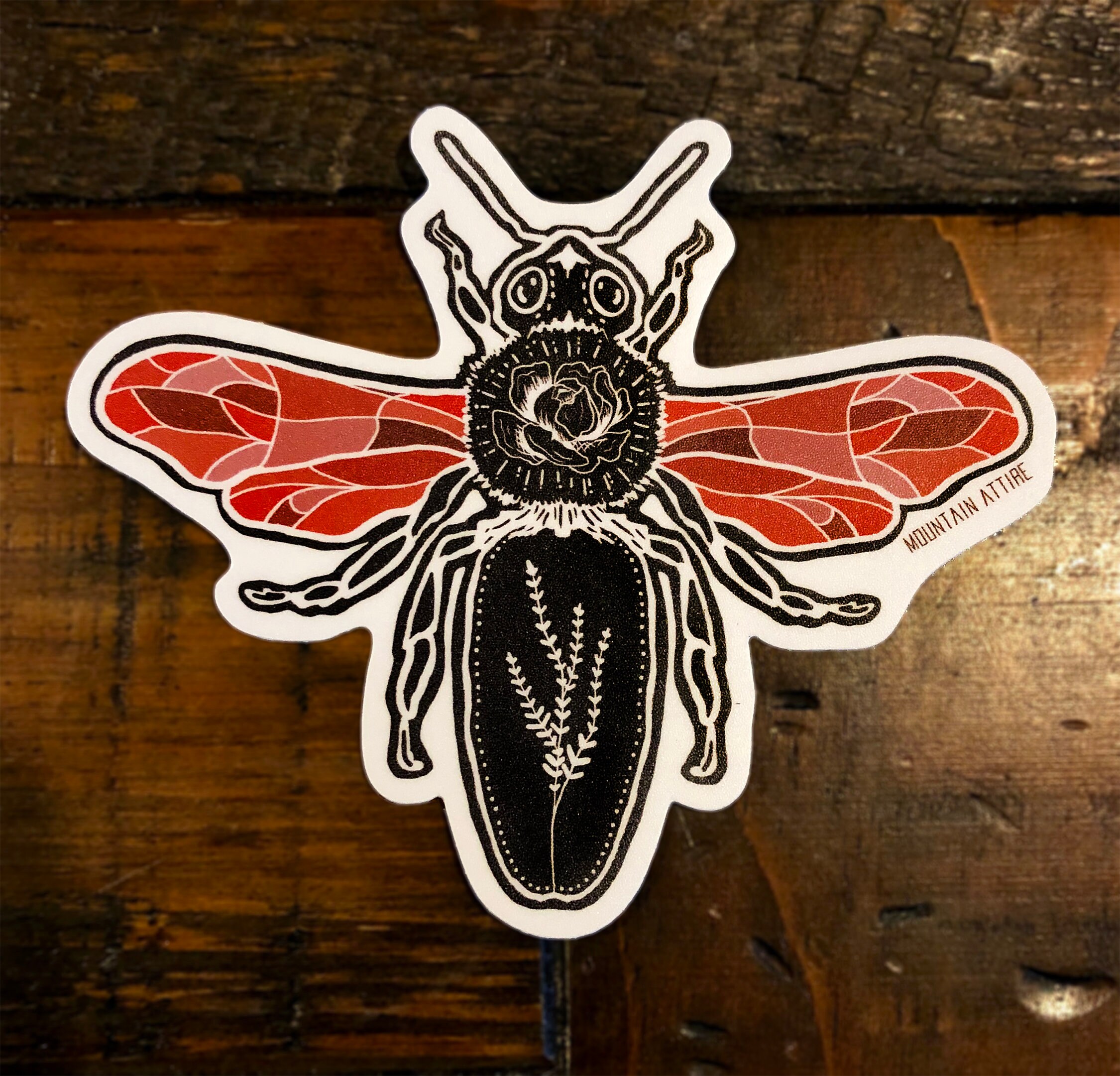 Bee Sticker - Etsy