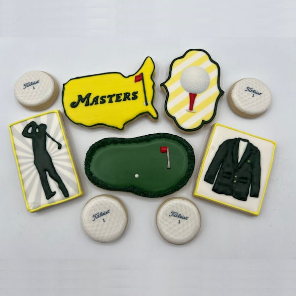 Golf Sugar Cookies - Etsy