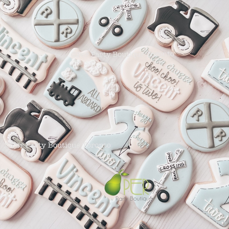 Train Cookies - Etsy