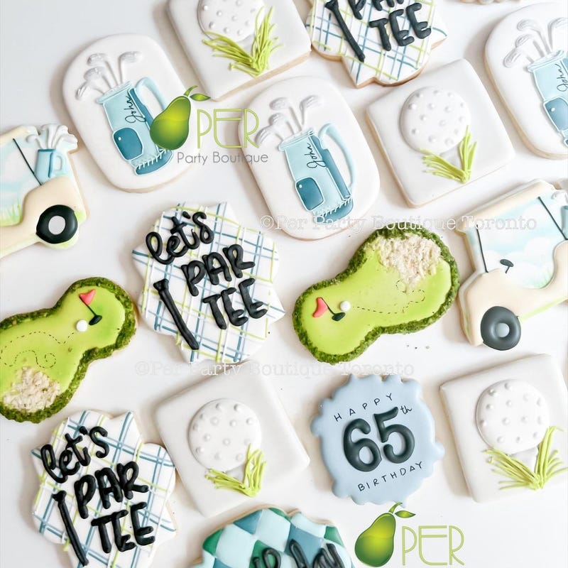 Golf Sugar Cookies - Etsy