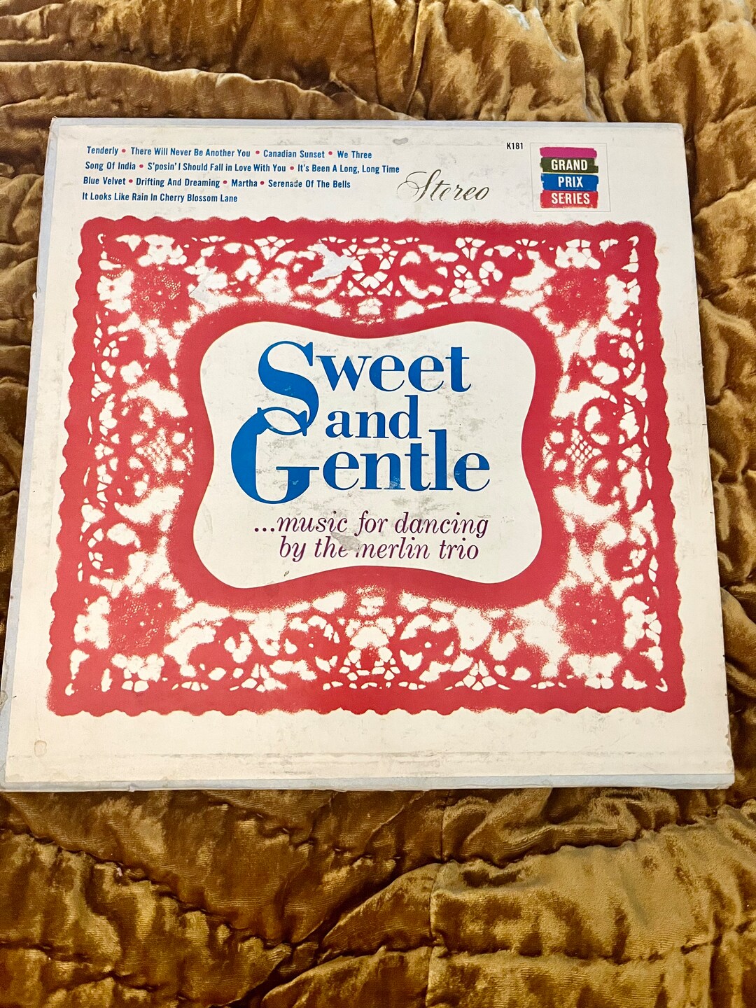 Vintage Vinyl Sweet and Gentle Music for Dancing by the Merlin Trio ...