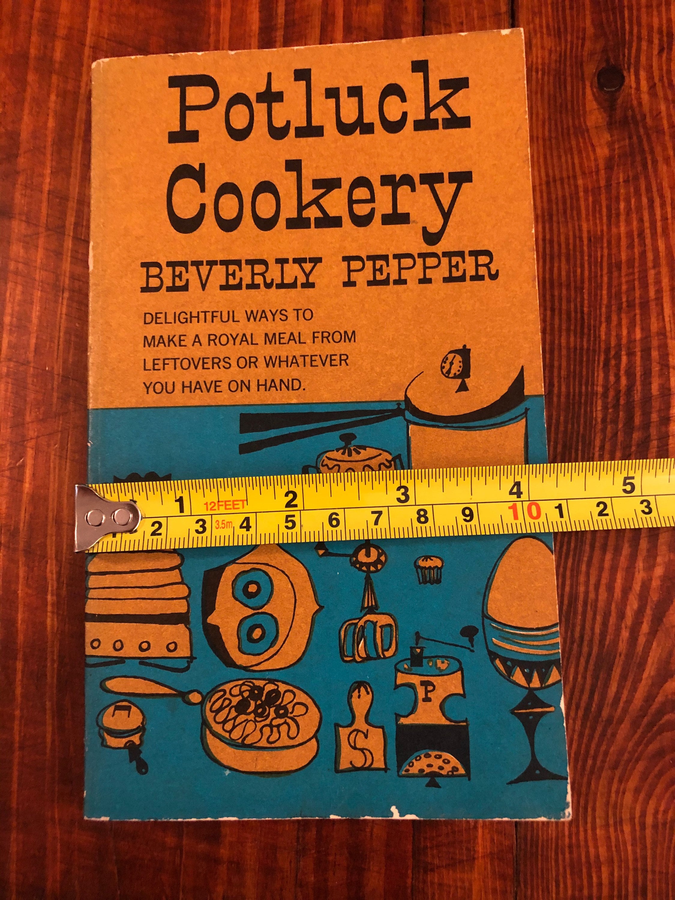Vintage Potluck Cookbook From 1955 - Etsy