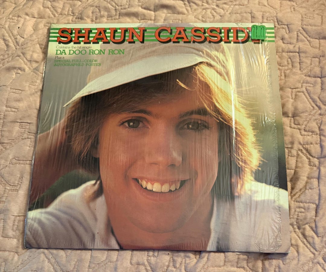 Vintage Shaun Cassidy Vinyl 1976 Contains Da Doo Ron Ron - Etsy