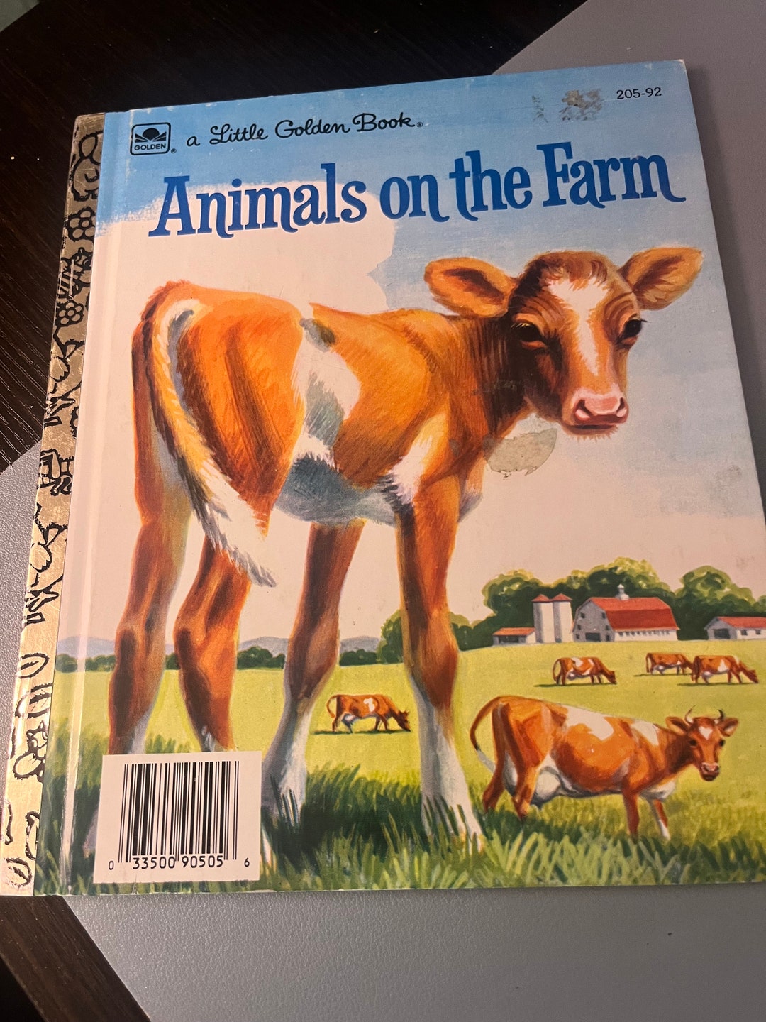 A Little Golden Book, Animals on the Farm - Etsy
