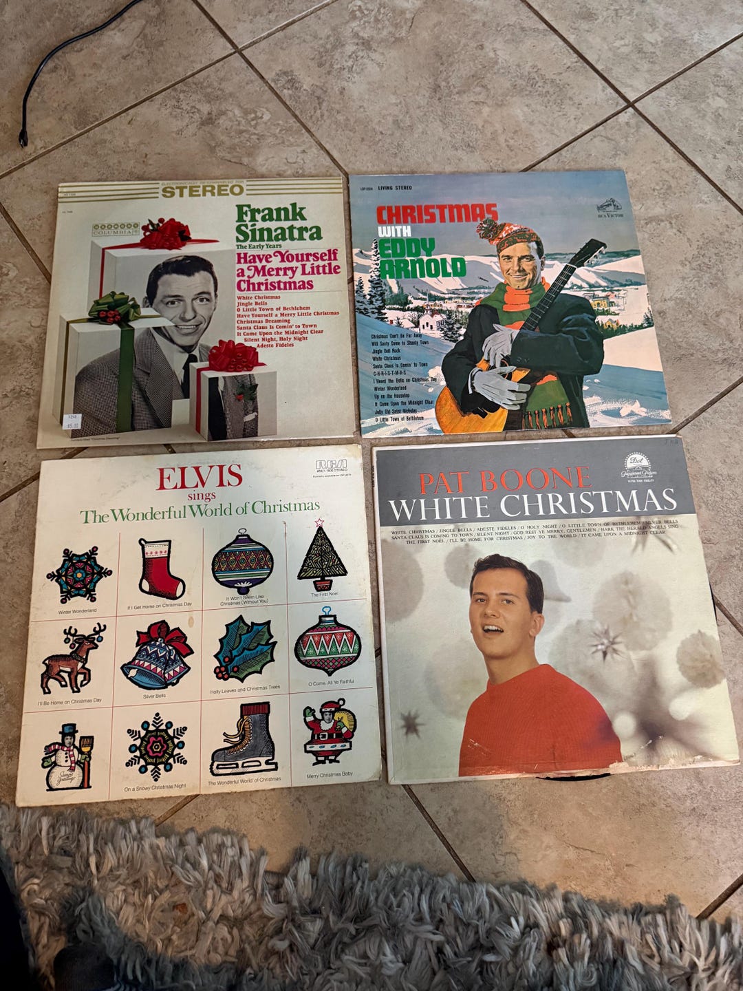 Vintage Album Bundle - Frank Sinatra AND Elvis and Eddy Arnold + Pat ...