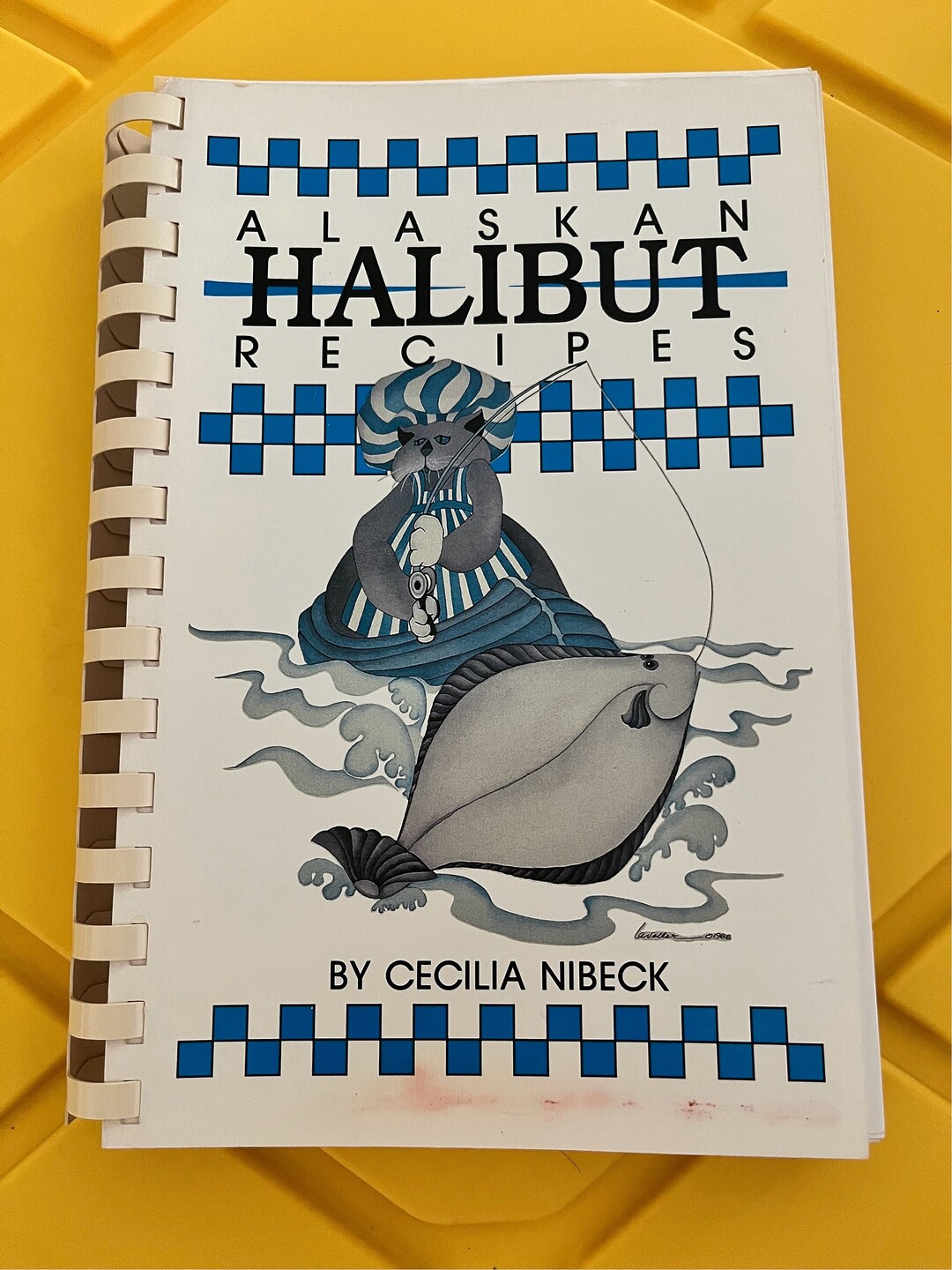 Alaskan Halibut Recipes (1989) by Cecilia Nibeck Vintage Cookbook - Etsy