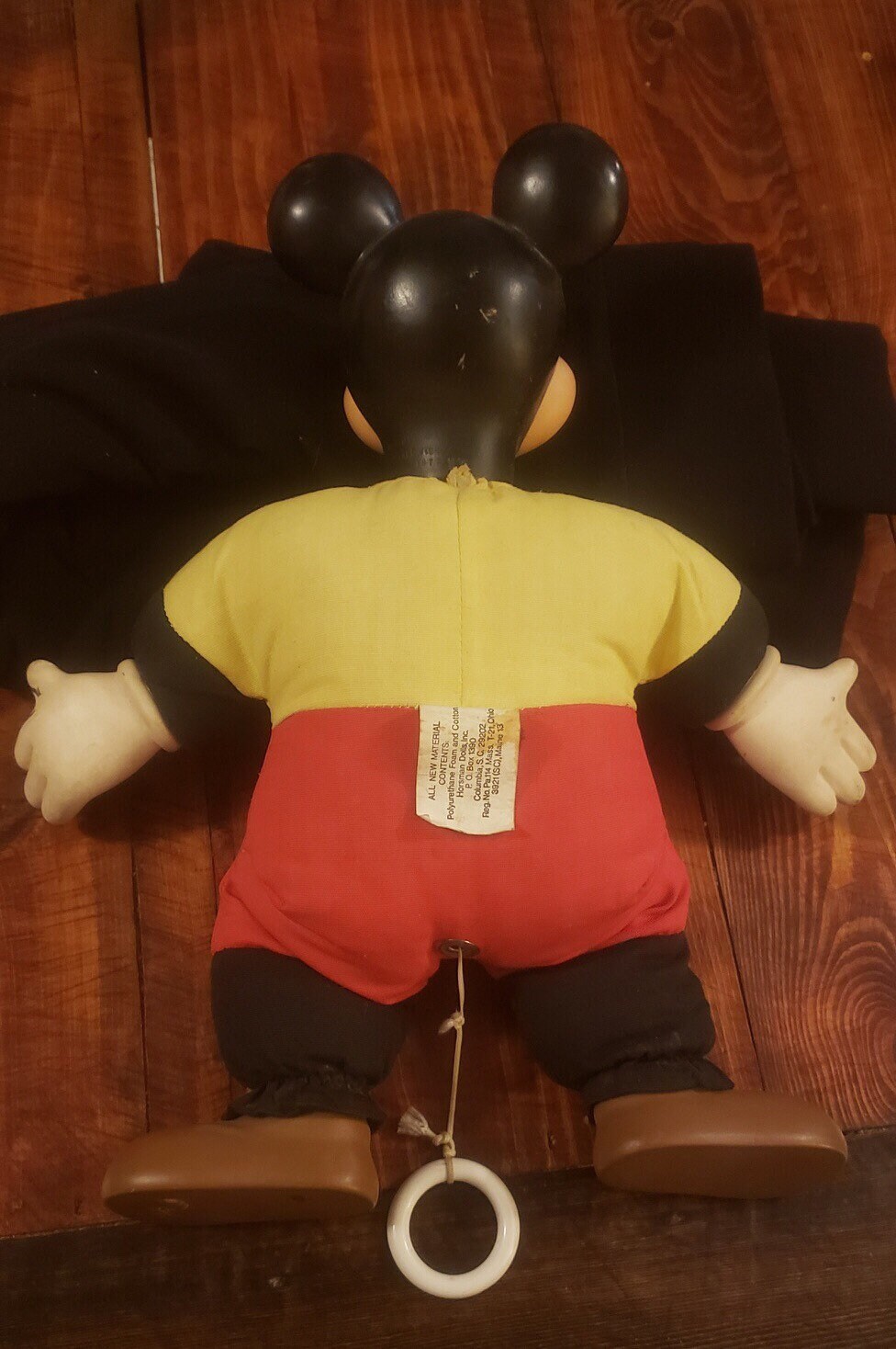 Vintage Mickey Mouse Pull String Doll - Etsy
