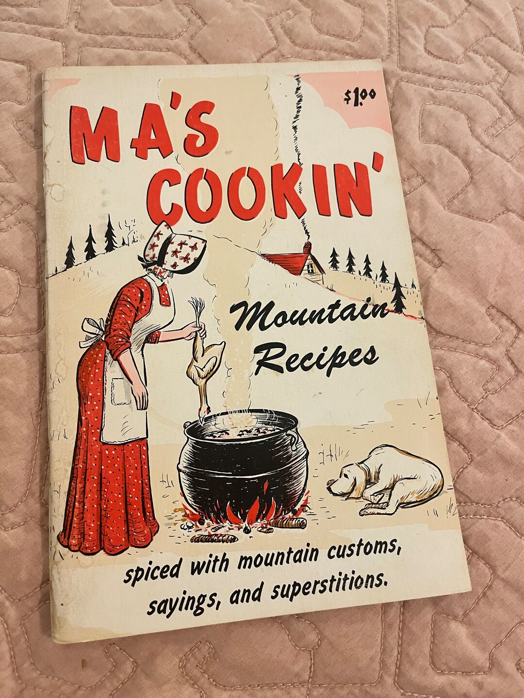 Vintage Mas Cookin Mountain Recipes Cookbook - Etsy