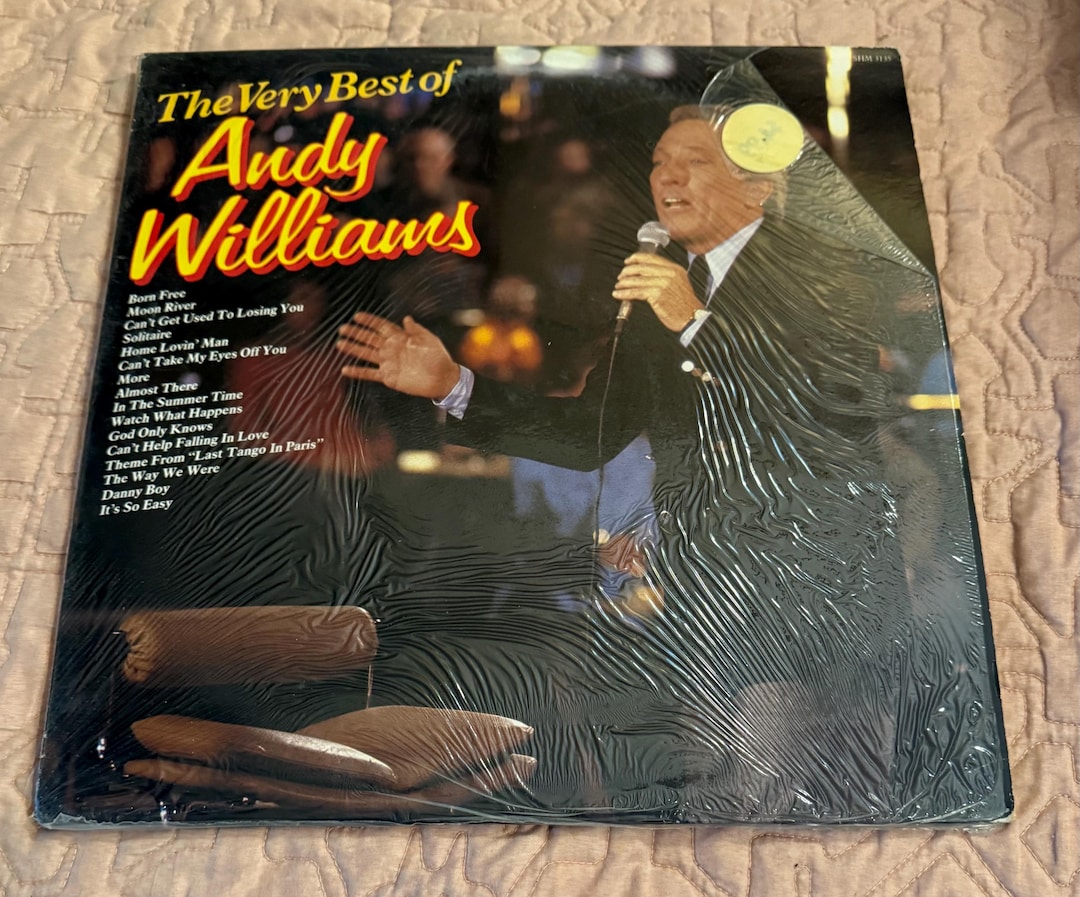 Vintage the Very Best of Andy Williams Record Album Vinyl LP - Etsy