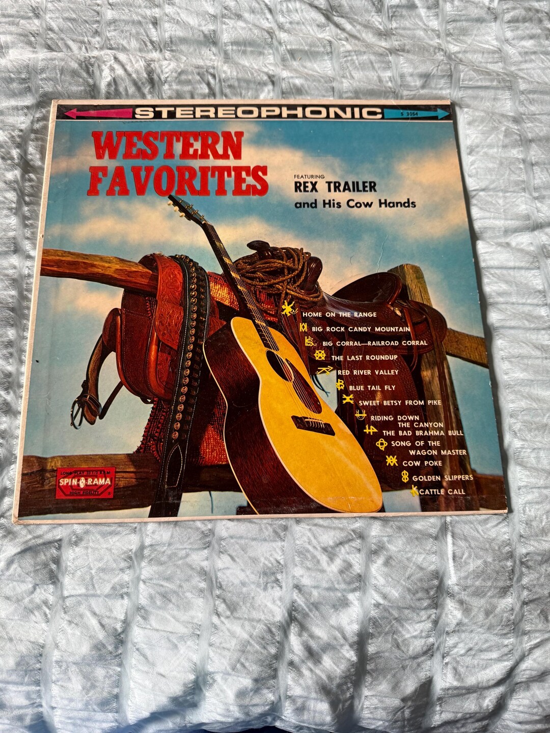Vintage Rex Trailer and His Cow Hands - Western Favorites Record Album ...