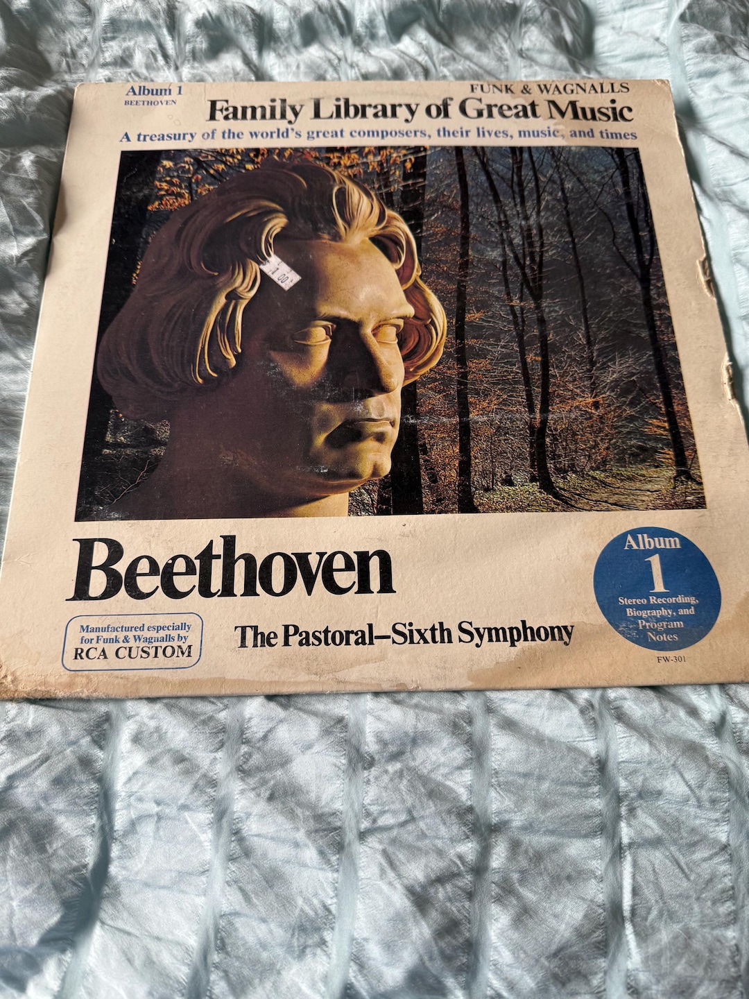 Vintage Beethoven - the Pastoral - Sixth Symphony - 1976 Record Album ...