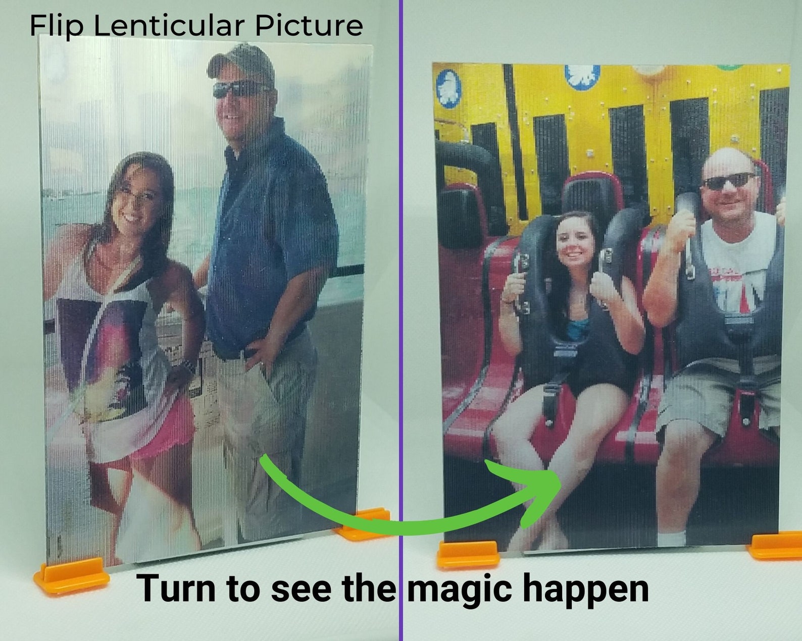 4x6 Custom Lenticular Flip Photo Picture FLOTO | Etsy
