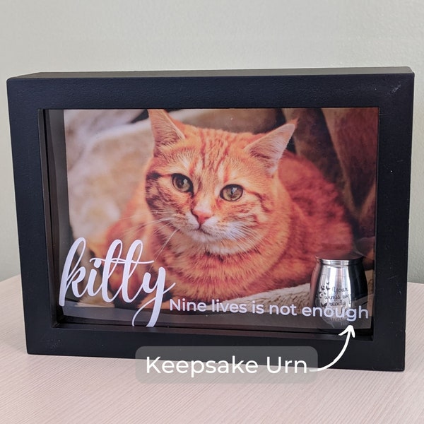 Shadow Box for Urn - Etsy