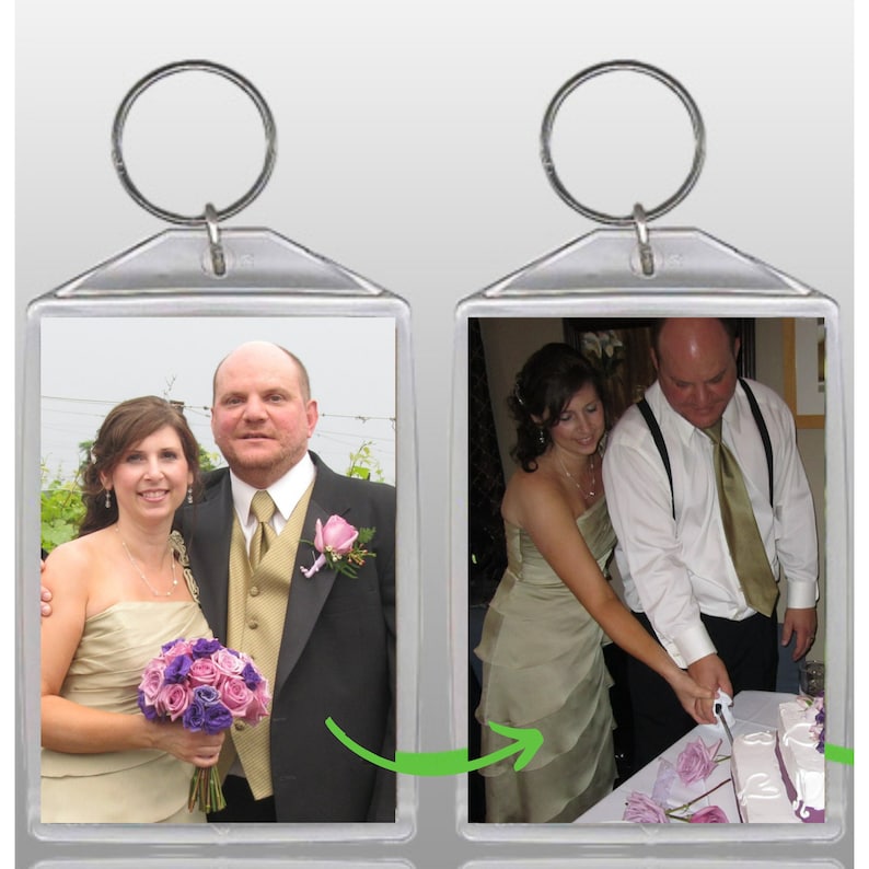 Custom Lenticular Flip Keychain | Etsy