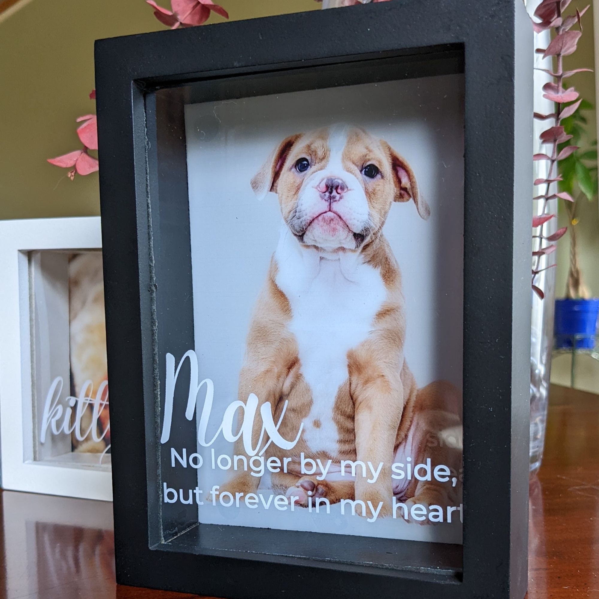 Memorial Shadow Box Custom Photo Optional Keepsake Urn - Etsy